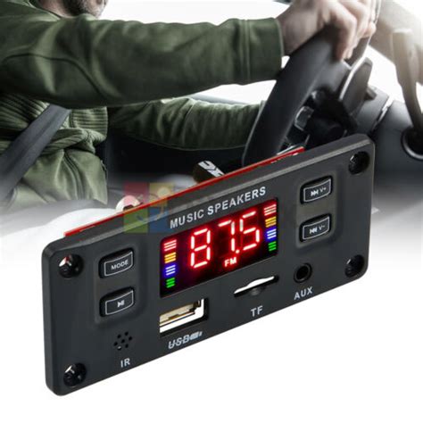 Fm Radio Module Bluetooth Speaker Mp3 Decoder Board Usb Tf Fm Music Player 2 30w Ebay