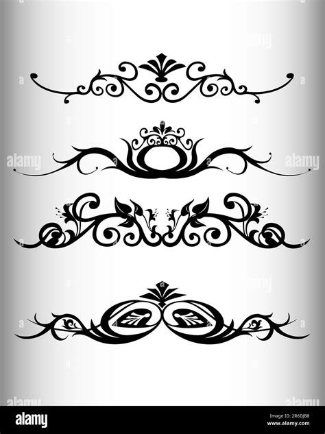 Vector Illustration Of Abstract Design Elements Stock Vector Image