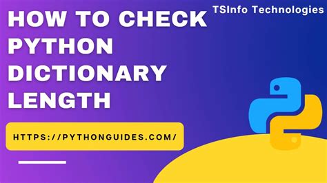 How To Check Python Dictionary Length Check Python Dictionary Length Youtube