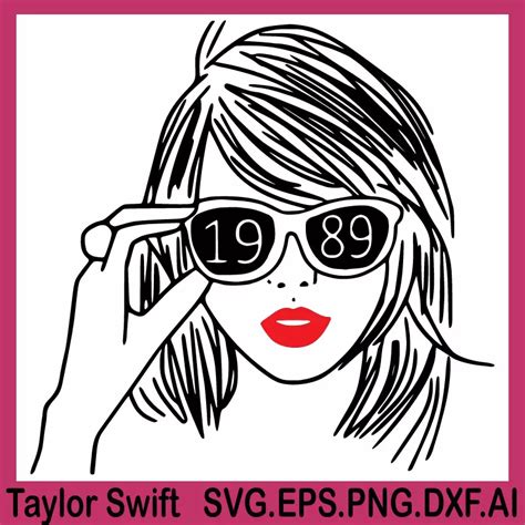 Taylor Swift Svg Taylor Swift Silhouette Friends Svg