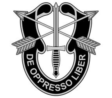 Us Army Unit Crest Special Forces Vector Files Dxf Eps Svg Us Army