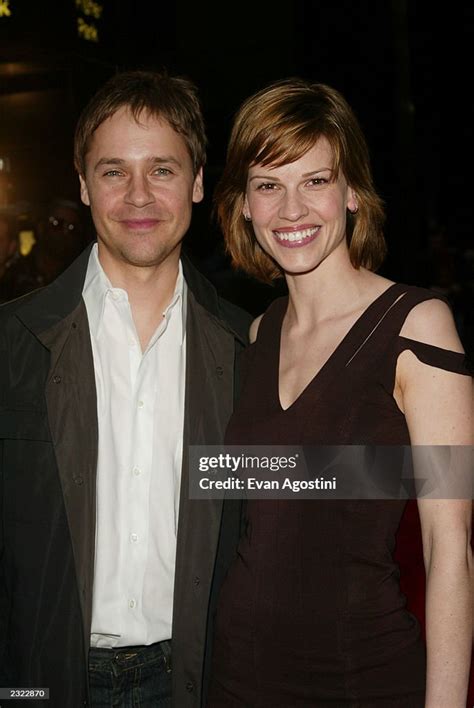 Chad Lowe And Wife Hilary Swank At The Unfaithful Special Film