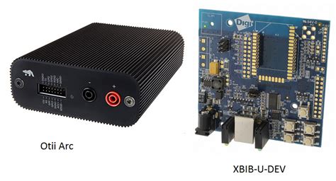 Using Otii Arc With An Xbee Xbib U Dev Development Board Test And