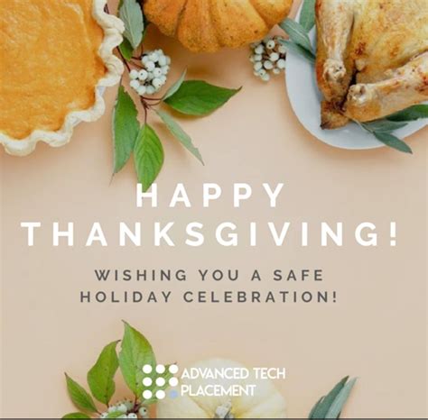 Advanced Tech Placement On Linkedin Thanksgiving Thankful Tech