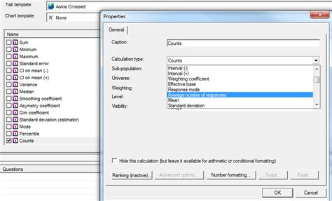 Average Number Of Responses Askia Help Centre Automating Insight