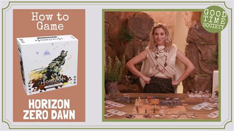 How To Play Horizon Zero Dawn The Board Game With Becca Scott Youtube