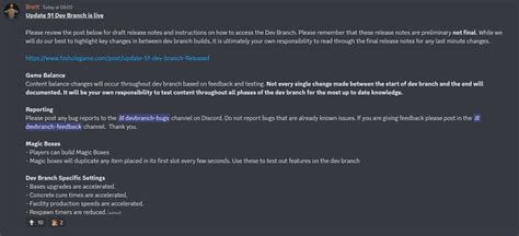 Dev Branch Is Up Btw R Foxholegame