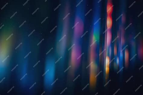 Premium Ai Image Diffraction Grading Effect Overlays Dusted Prismatic Color Blurred Light