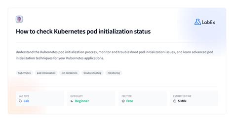 How To Check Kubernetes Pod Initialization Status Labex