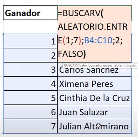 Crea Un SORTEO ALEATORIO En Excel