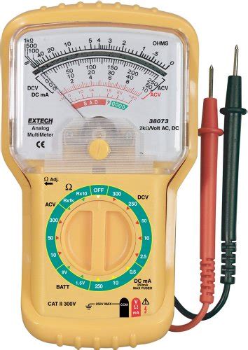 Extech 38073 Mini Analog Multimeter Home Improvement