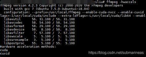 Ffmpeg利用nvidia硬件加速编译 Enable Cuda Csdn博客