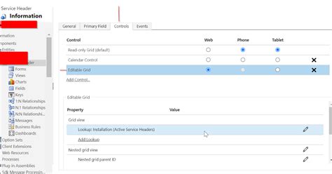 Make Dynamics CRM View Editable