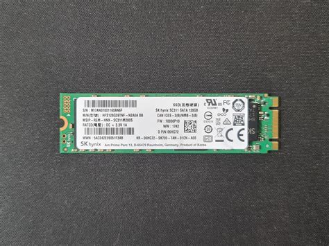Ssd Sk Hynix Sc Sata Gb M Aukro