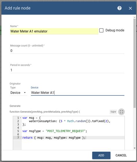 Aggregate Incoming Data Stream Thingsboard社区版