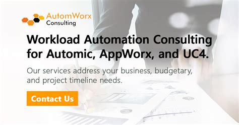 workload automation consulting services automworx