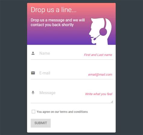 22 Bootstrap Contact Forms For Your Contact Page