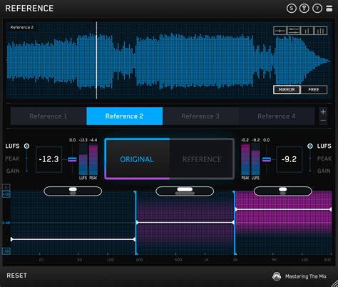Mastering The Mix Updates Reference A B Comparison Plugin To V1 1 0