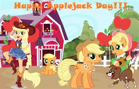 Happy Applejack Day 2020 By Shieldwingarmorofgod On Deviantart
