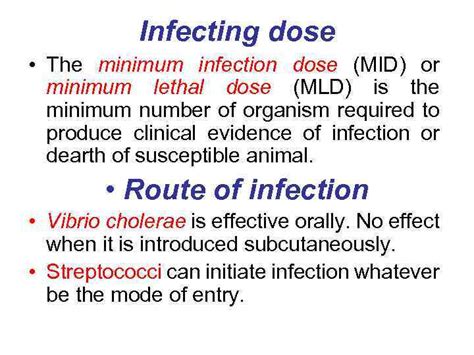 Infection And Infectious Process 1 Infection Classification Of
