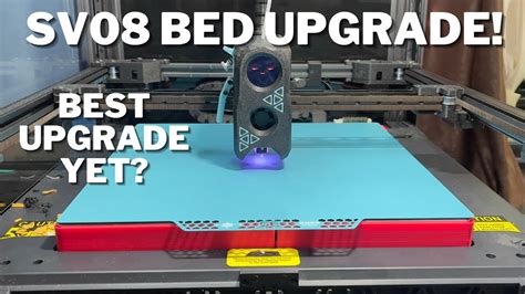 Why I Upgraded My Sovol Sv08 Bed And You Might Too Youtube