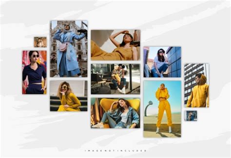 Картины или фотографии рамка коллаж комиксов страницы сетка макет абстрактные рамки для