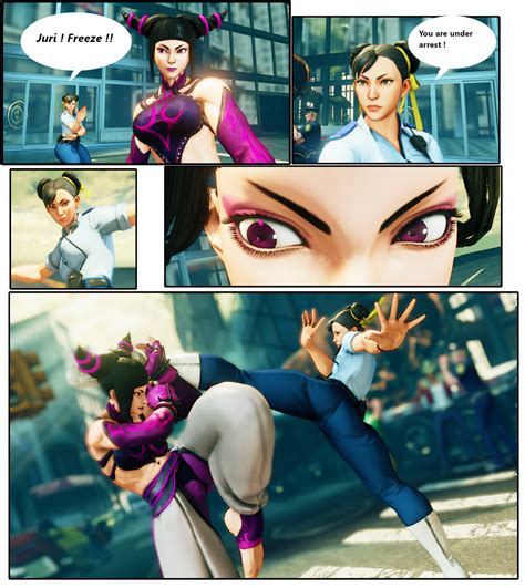 Juri Vs Chun Li First Page By Xxyugo05xx On Deviantart