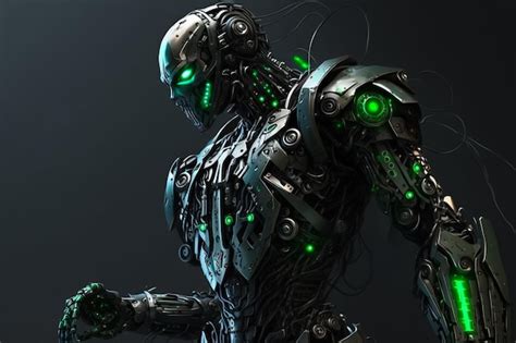 Premium Ai Image Modern Female Humanoid Robot Artificial Intelligence