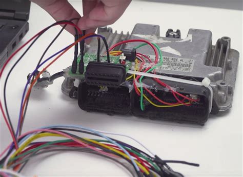 foxflash kt200 pcmtuner ecu bench tool read write vw med17 5 ecu on bench