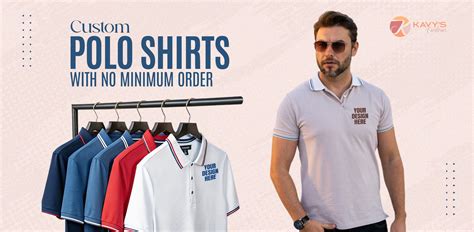 Custom Polo Shirts With No Minimum Order Quantities Kavys Customs