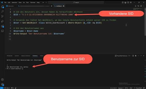 Einfach Die User Sid Per Powershell Ermitteln It Learner