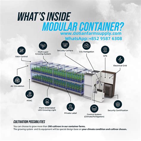 Container Farm Organic Vegetable Dotian Farm Supply