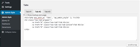 Php Is There A Way To Make Wordpress Metaboxes Tabbed Easily In