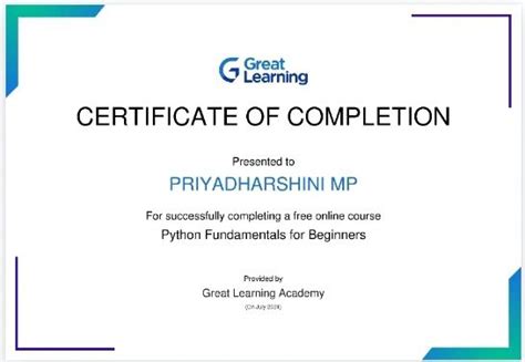 Priya Dharshini On Linkedin Python Learninganddevelopment