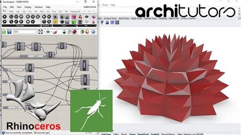 Subdivision In Grasshopper In Rhino Script And Definition Architutors