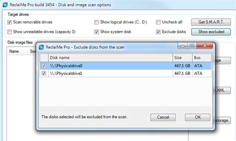 Exclude Disks Professional Data Recovery Manual
