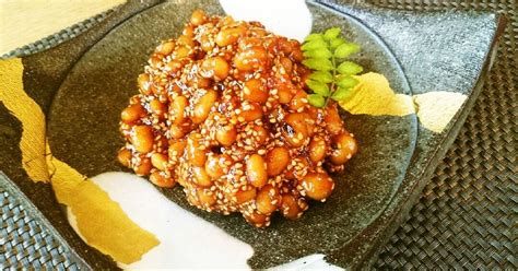 節分のお豆でほんまに美味い大豆の甘味噌 By 海原ミツコ Receta