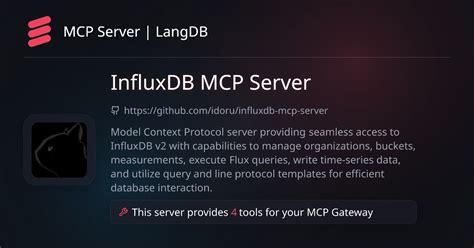 Influxdb Mcp Server Langdb