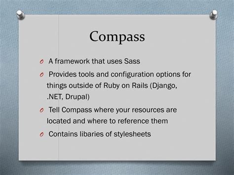 Ppt Sass And Compass Powerpoint Presentation Free Download Id2372890