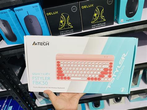 A4tech Fstyler Fbk30 Bluetooth And 2 4g Wireless Keyboard Raspberry 895