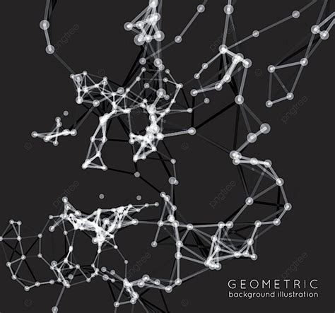 Abstract Network Connection Background Symbol Chemist Concept Vector Symbol Chemist Concept