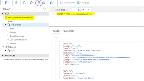 Creating Azure Cosmos DB Resources From The Azure Portal