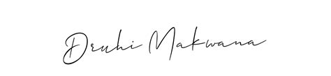 99 Druhi Makwana Name Signature Style Ideas Ideal Esignature