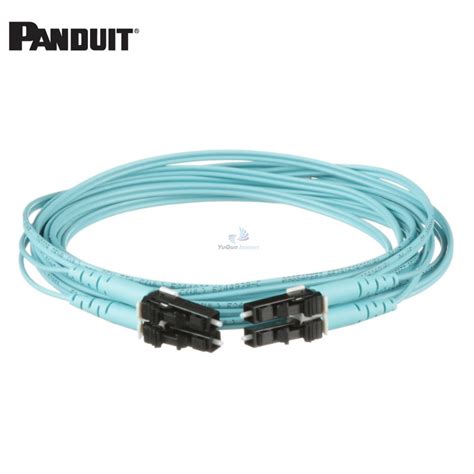 PANDUIT泛达光纤跳线OM3 LC LC双芯多模多模跳线3米 泛达多模光缆 阿里巴巴