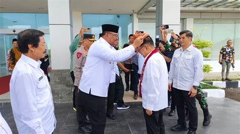 Pj Gubernur Sambut Baik Kedatangan Ketua Umum Pmi Jusuf Kalla Ke Kep