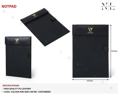 Leather Notepad Holder Black Size A4 At Rs 300 Piece In Mumbai Id 2853917791130