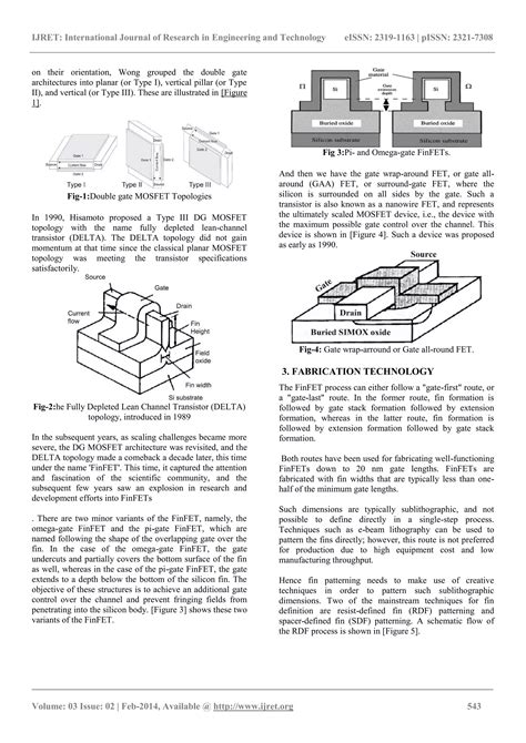 Multiple Gate Field Effect Transistors For Pdf