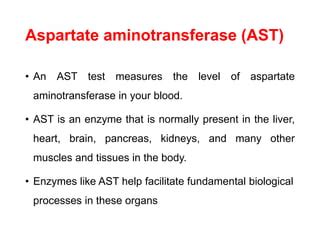 Diagnostic Importance Of Enzymespptx