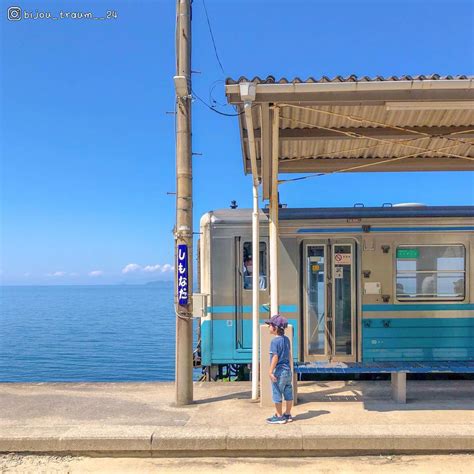 여행 여기서 행복할 것 🎬센과치히로의행방불명 기찻길 스팟 배경 장소였던 일본 시모나다역 🚋🌊
