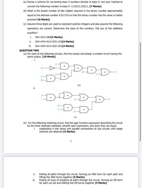 Solved A Devise A Scheme For Converting Base 3 Numbers